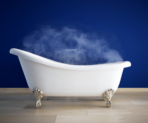 Lymphatic Hot Baths | Mitigate Stress